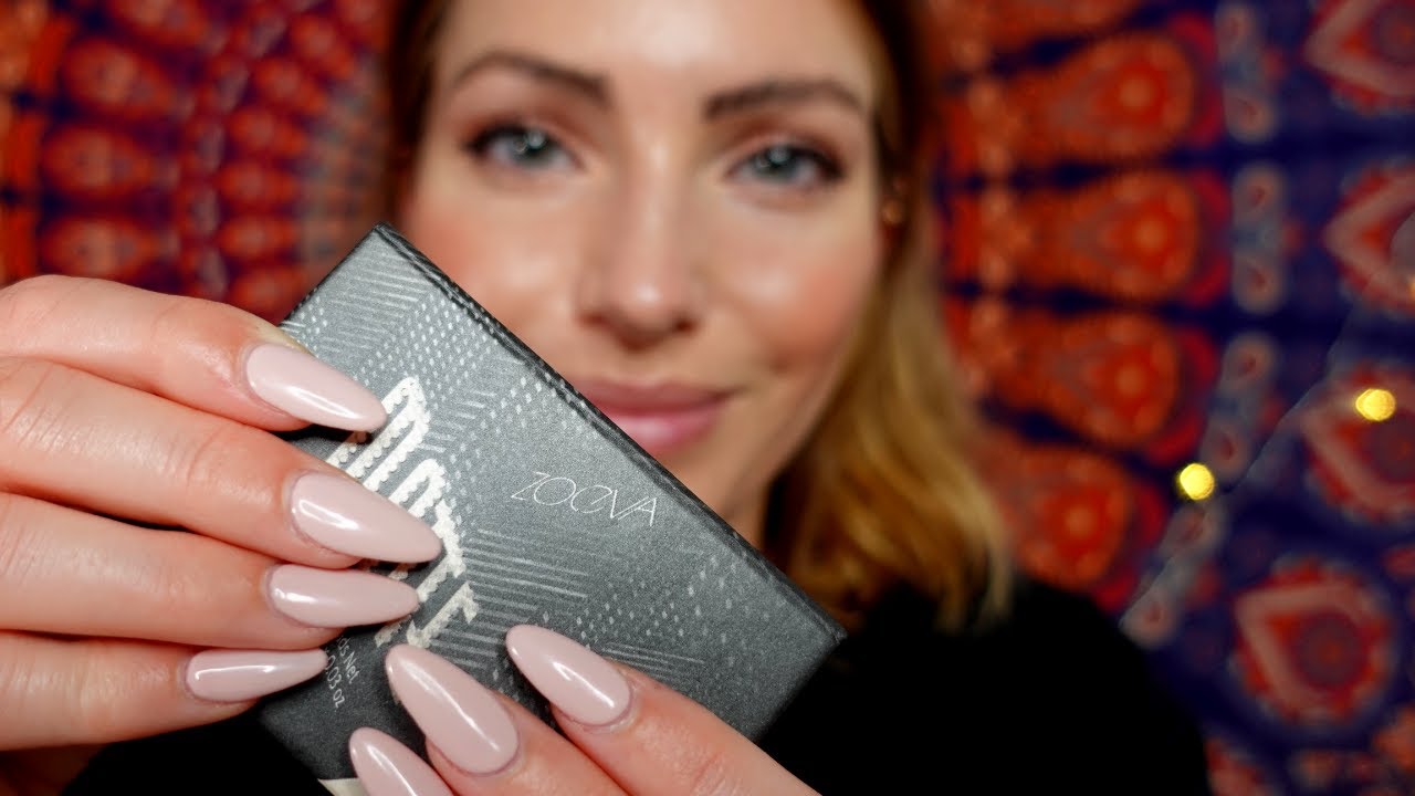 ASMR | Tapping for Relaxation ♡ | Long Nails + Whispering | - YouTube
