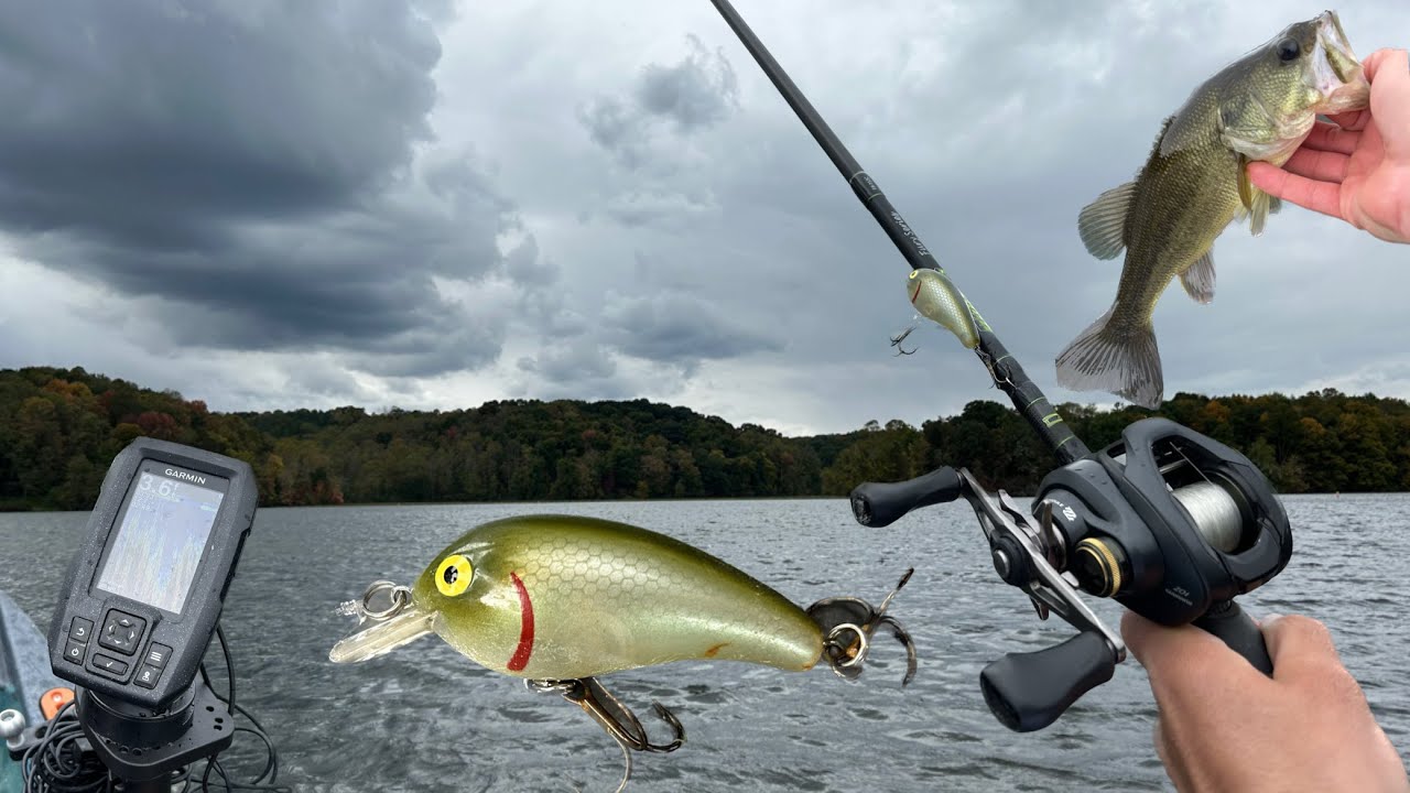 Fall Fishing Lake Logan Ohio. Hocking Hills - YouTube