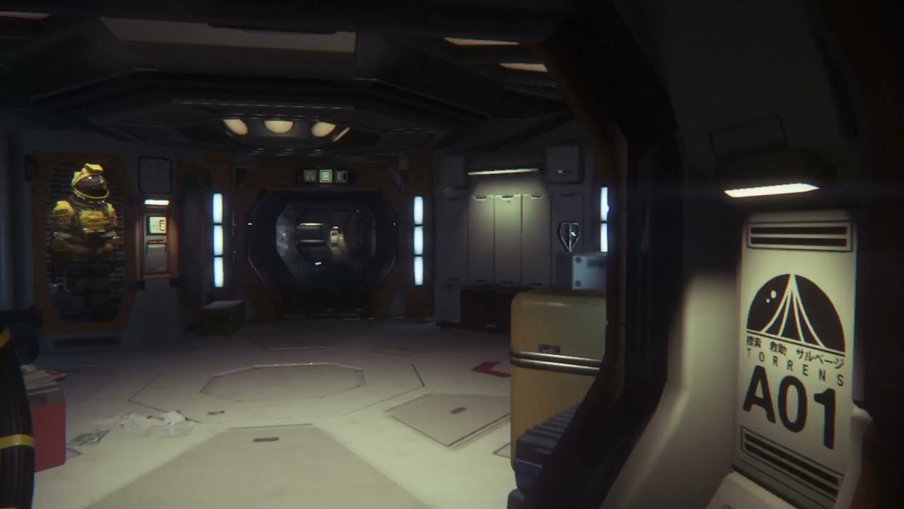 Alien isolation freecam hack - YouTube