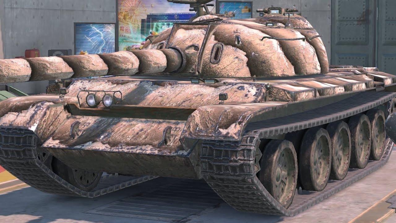 WZ - 121 - 9.4 K Damage, Winter Malinovka, Uprising - WoT Blitz Tier 10 ...