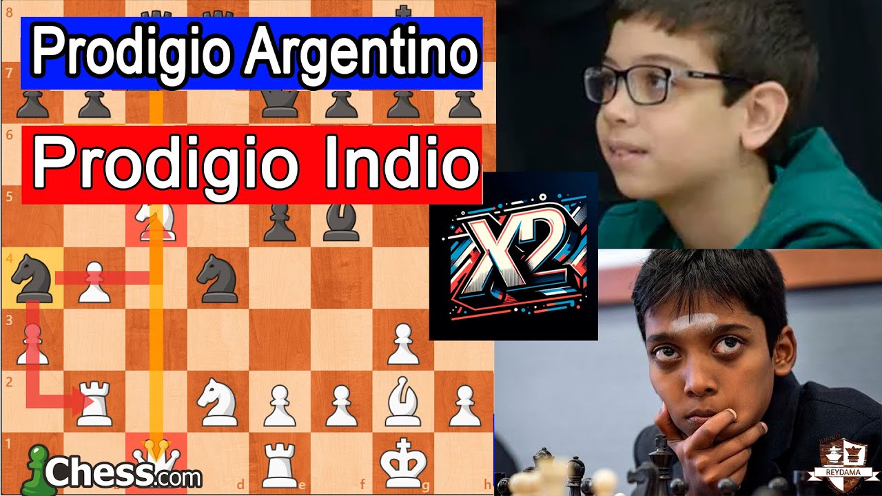 FAUSTINO ORO VENCE AL GENIO INDIO Praggnanandhaa por Segunda Vez DE ...