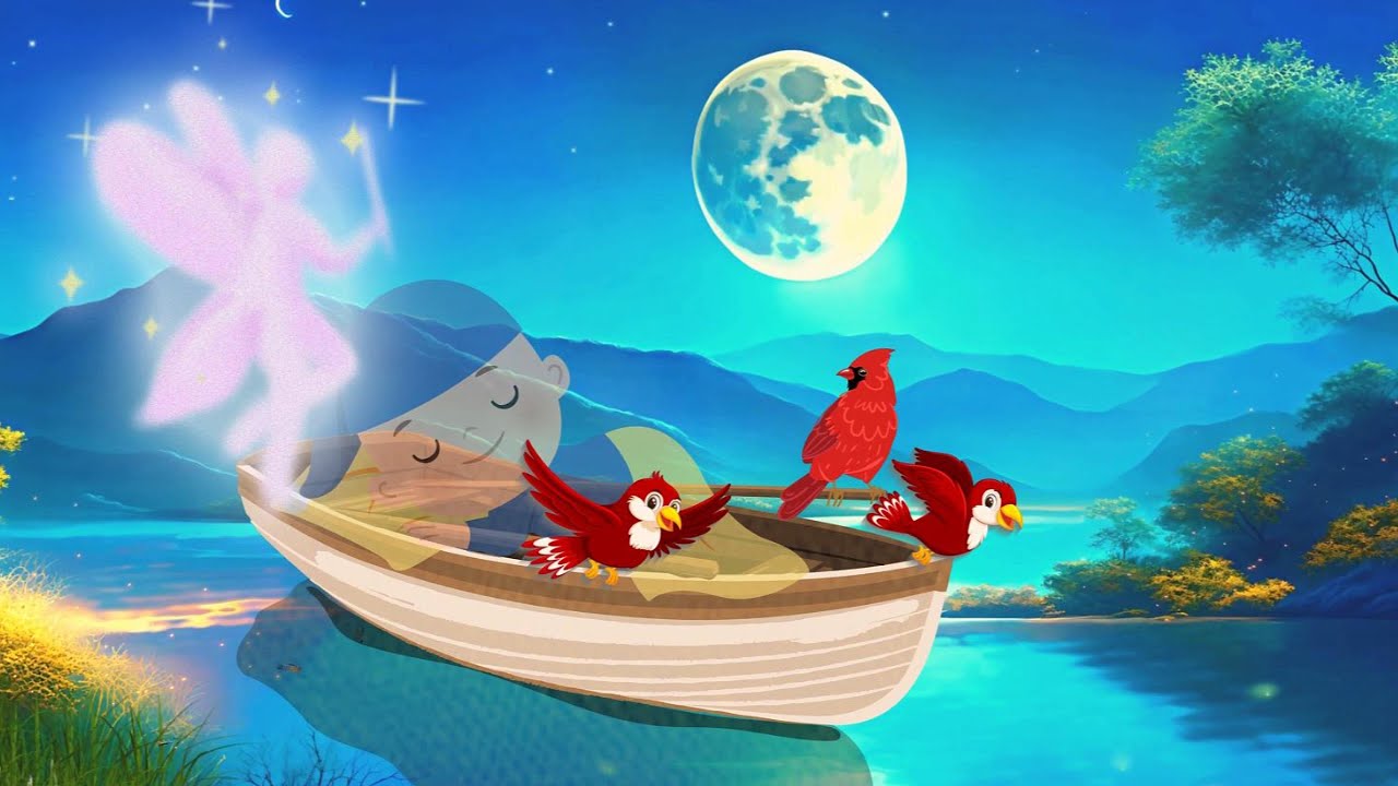 Sleepy Stars Lullaby - Soothing Bedtime Song for Kids - YouTube