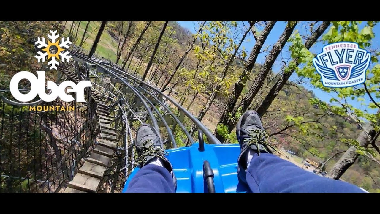 Tennessee Flyer Mountain Coaster - YouTube