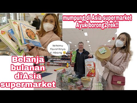 Borong belanjaan di Asia supermarket wing yip