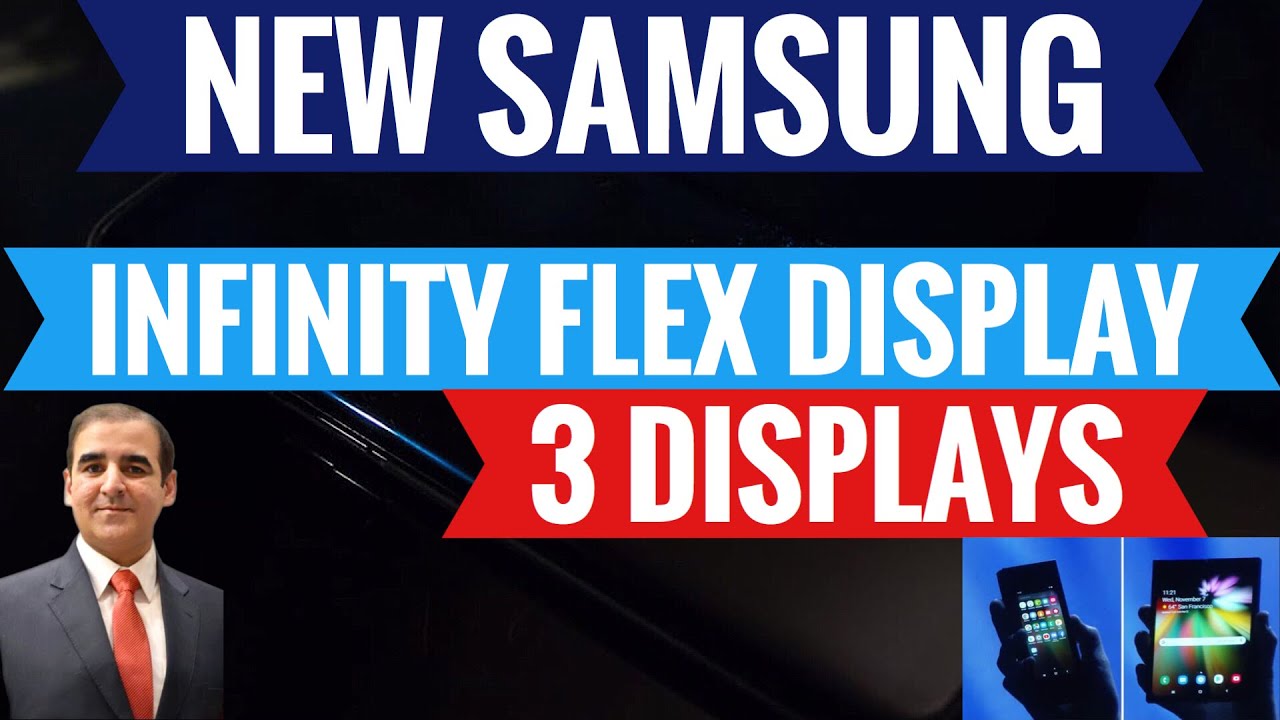 Samsung's New Foldable Smartphone with Infinity Flex Display - YouTube