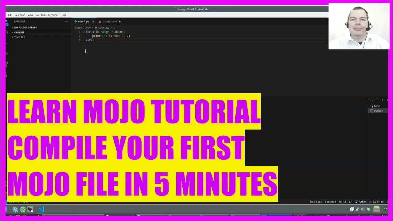 LEARN MOJO TUTORIAL - 11 HOW TO COMPILE YOUR FIRST MOJO BINARY FILE IN ...