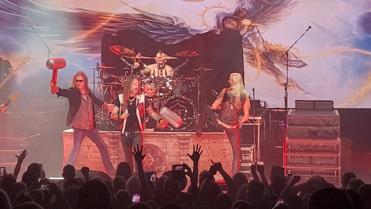 HAMMERFALL - Hammer High (HD) Live at a Sentrum Scene,Oslo,Norway 10.09 ...