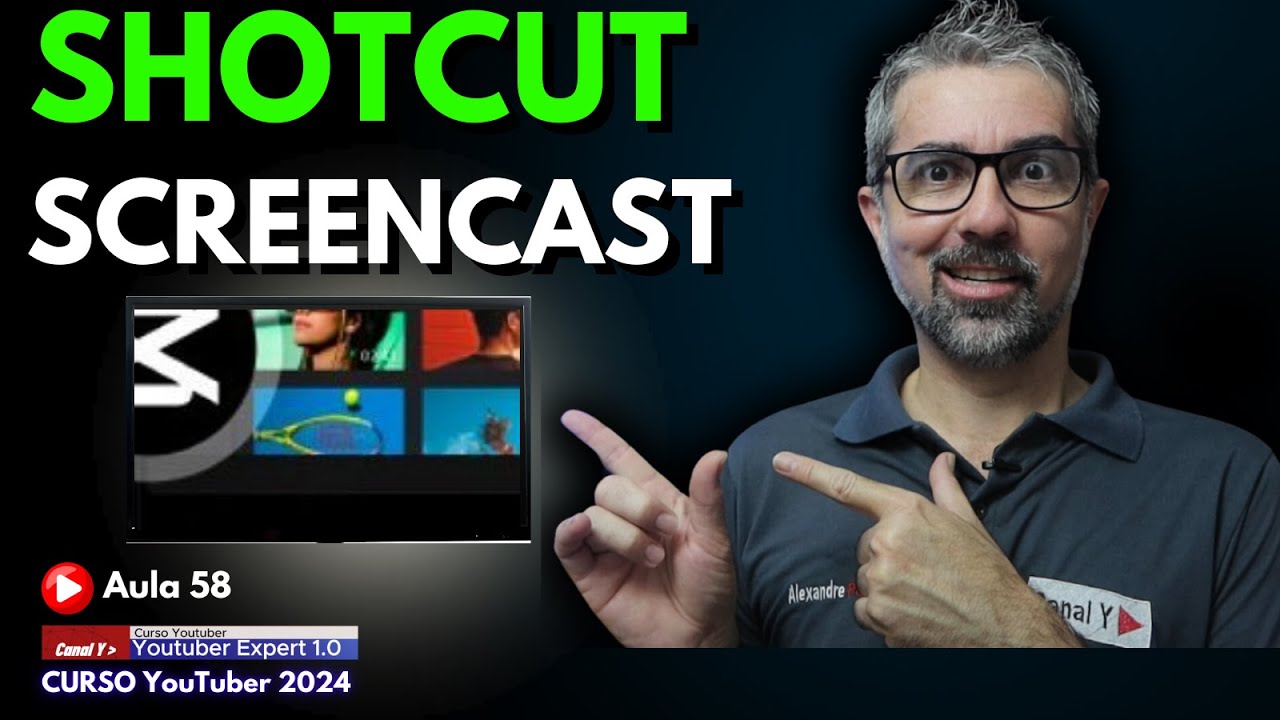 SHOTCUT ChromaCast | ScreenCast - Aula 59 - YouTube