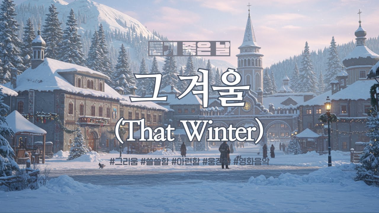영화 OST 같은 웅장한 음악 (great movie music) / 쓸쓸한 겨울 감성 - 그 겨울 (That Winter ...