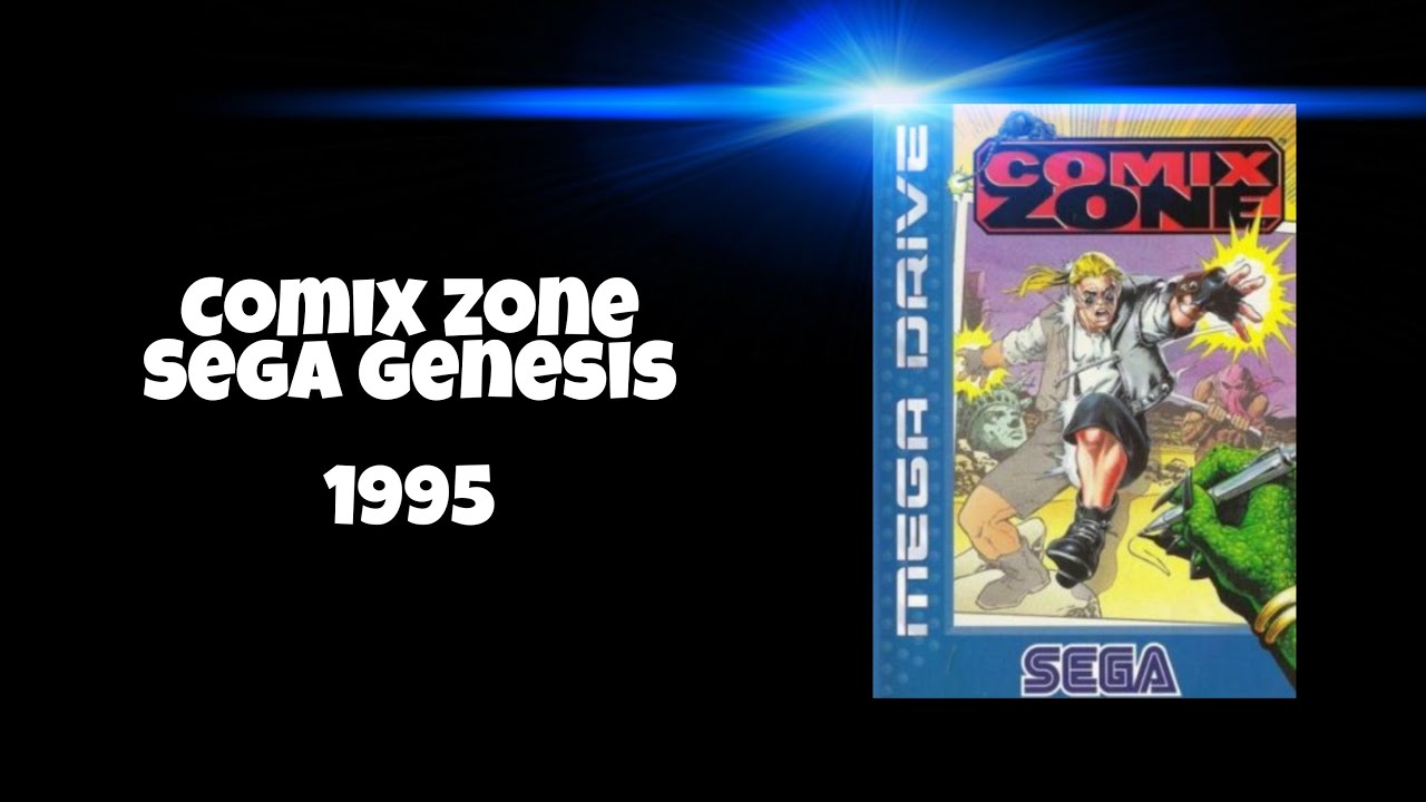 COMIX ZONE (SEGA MEGA DRIVE - 1995) - YouTube
