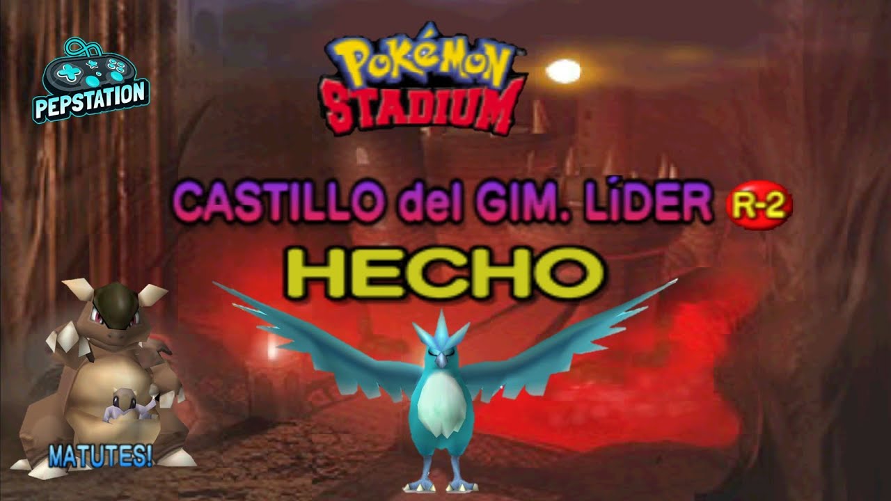 LANCE & GARY Alto Mando Pokemon Stadium 1 R2 Español - YouTube