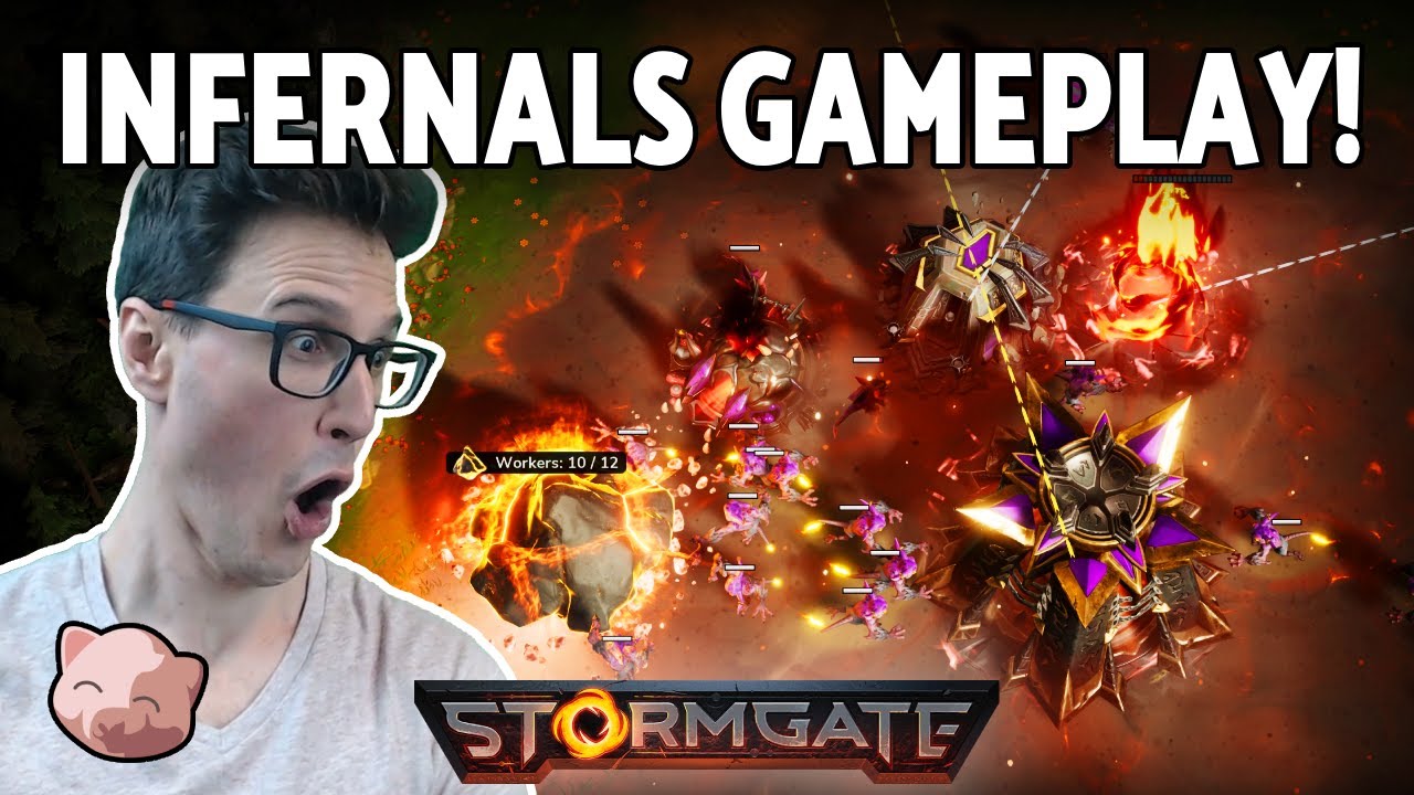 STORMGATE: New Infernal Host Faction Beta Gameplay REVEALED! - YouTube