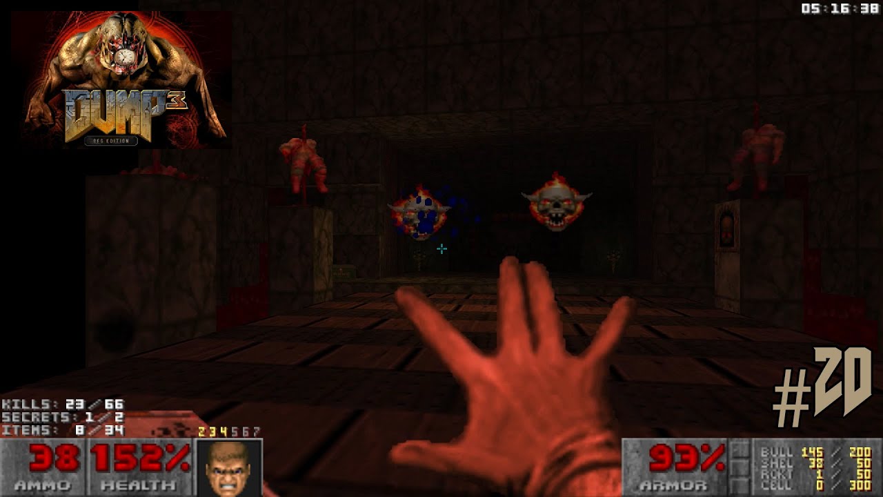 Doom with Doom Upstart Mapping Project 3.Map 00 + Map 20 - YouTube