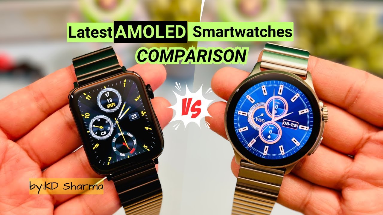 (WINNER) Best AMOLED smartwatch? Fire Boltt Visionary Ultra vs Boult ...