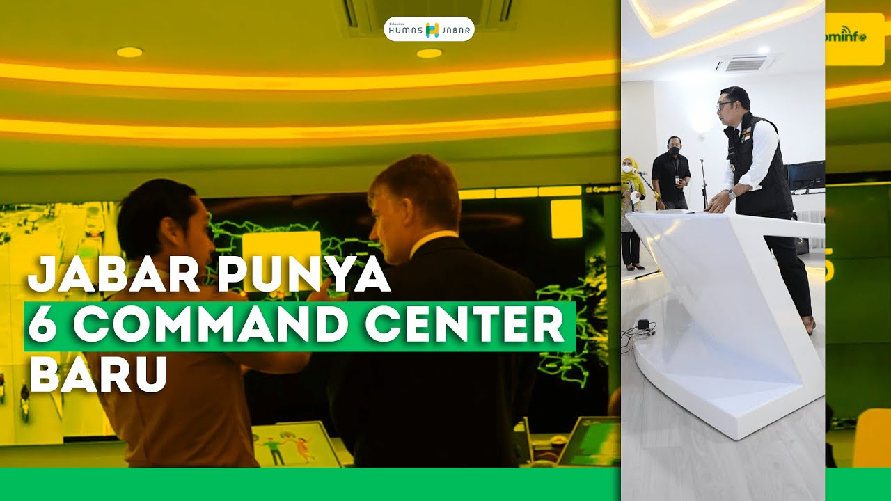 Ini Dia 6 Command Center baru di #Jawabarat! - YouTube