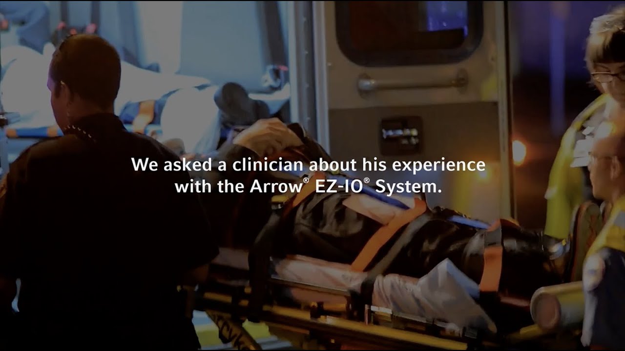 Arrow® EZ-IO® Intraosseous Vascular Access System - YouTube