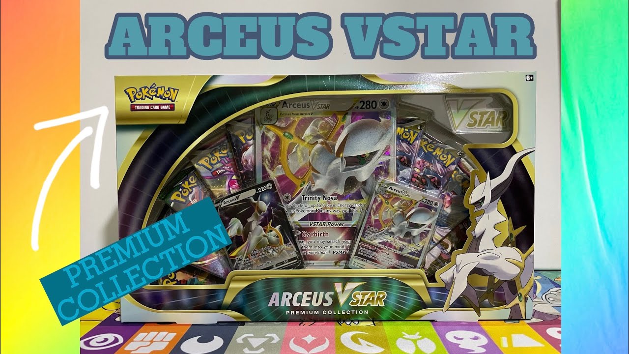 Apertura Especial! Pokémon Arceus VStar Premium Collection! - YouTube