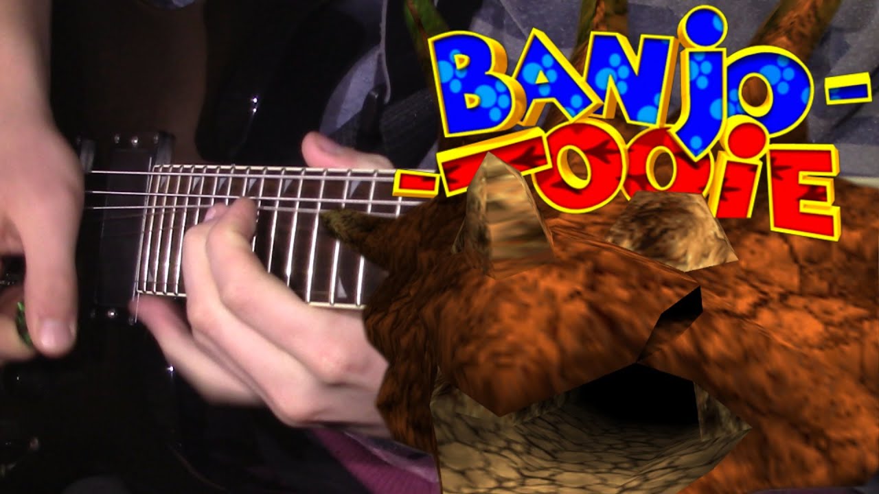 Terrydactyland (Banjo Tooie) Guitar Metal Cover - YouTube