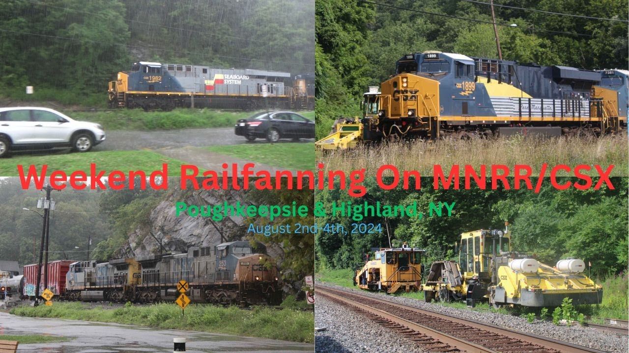 Weekend Railfanning 1 - Weekend Railfanning on MNRR/AMTK - YouTube