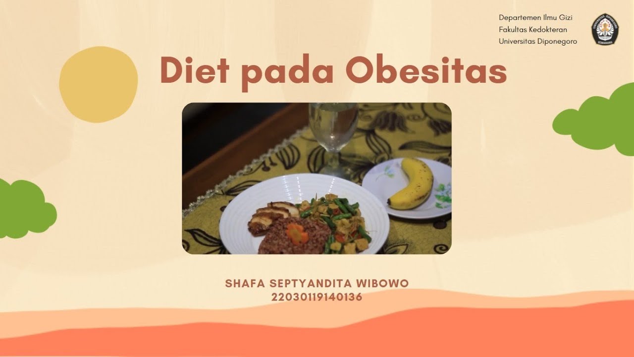 Menu Diet untuk Obesitas | Diet for Obesity - YouTube