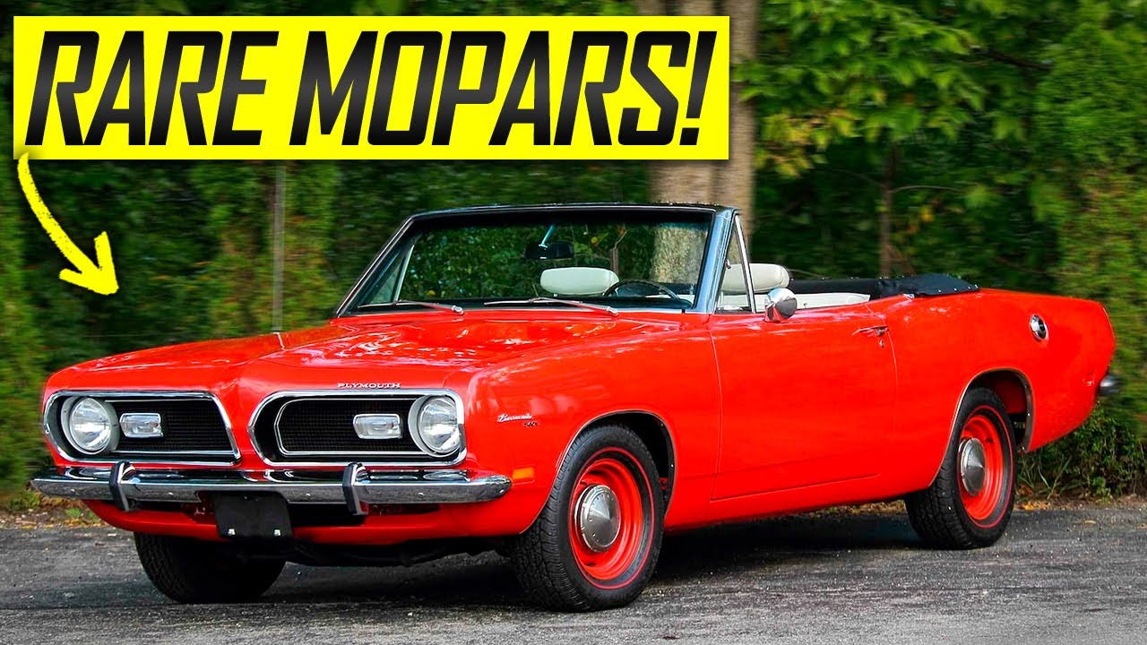 Rarest Mopar Models Ever Made - YouTube