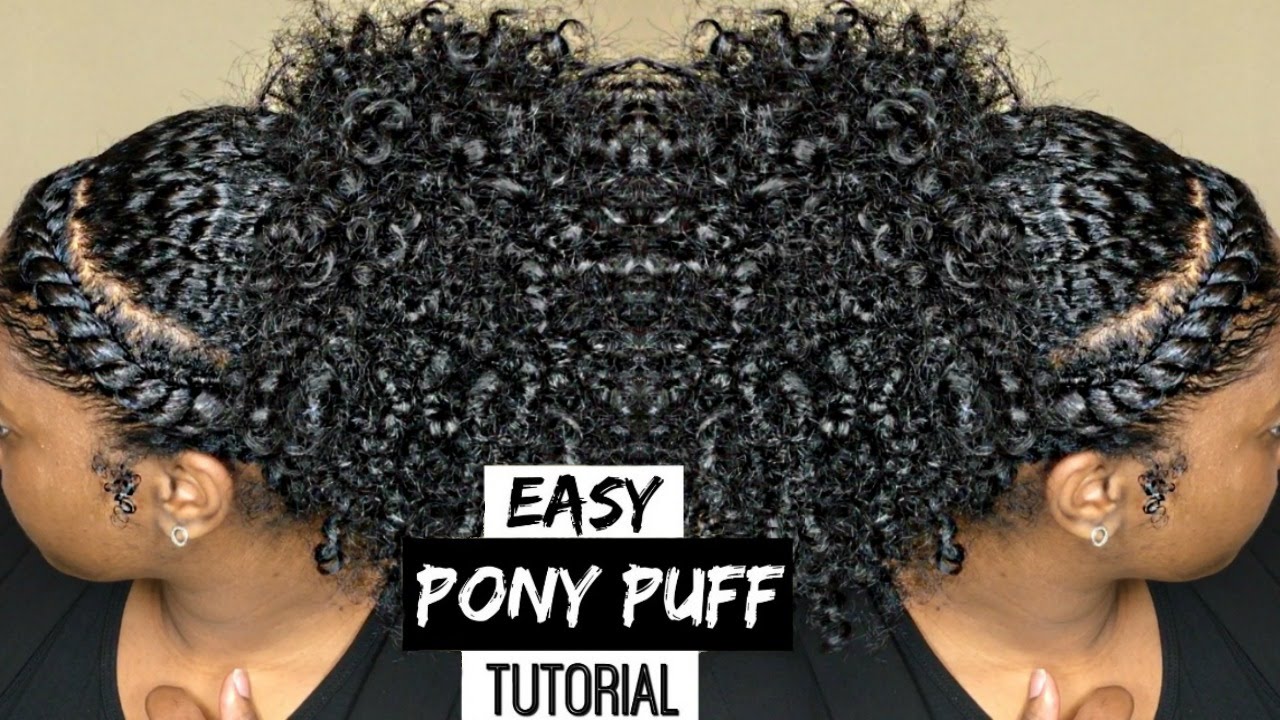 Twist-Up Pony Puff - YouTube