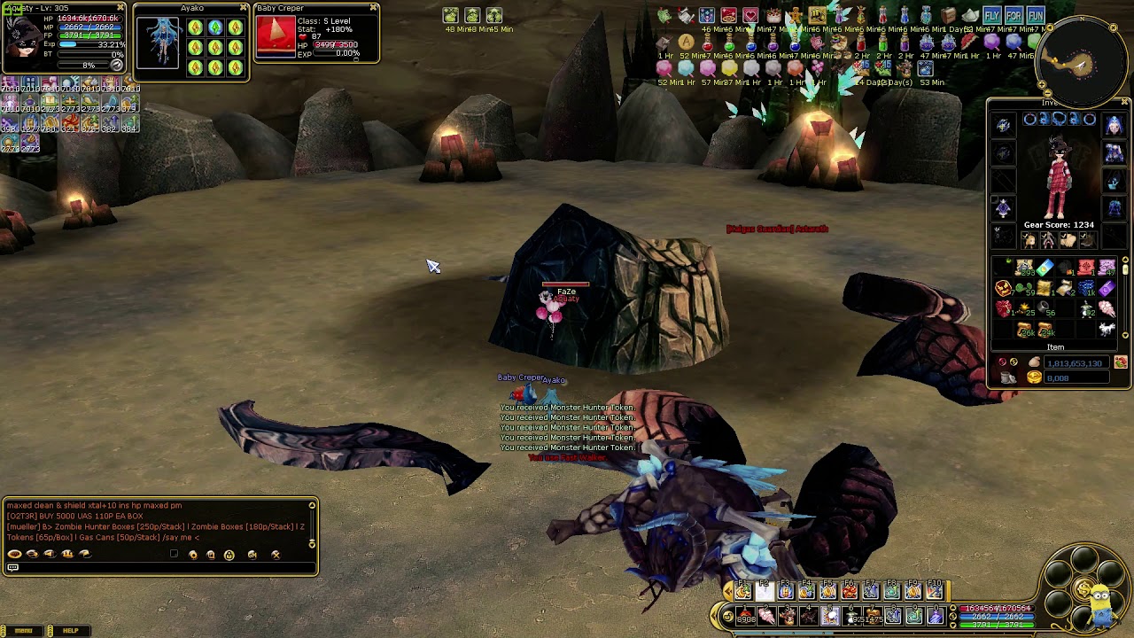 InsanityFLYFF Ankou & Kalgas Boss 2020 - YouTube