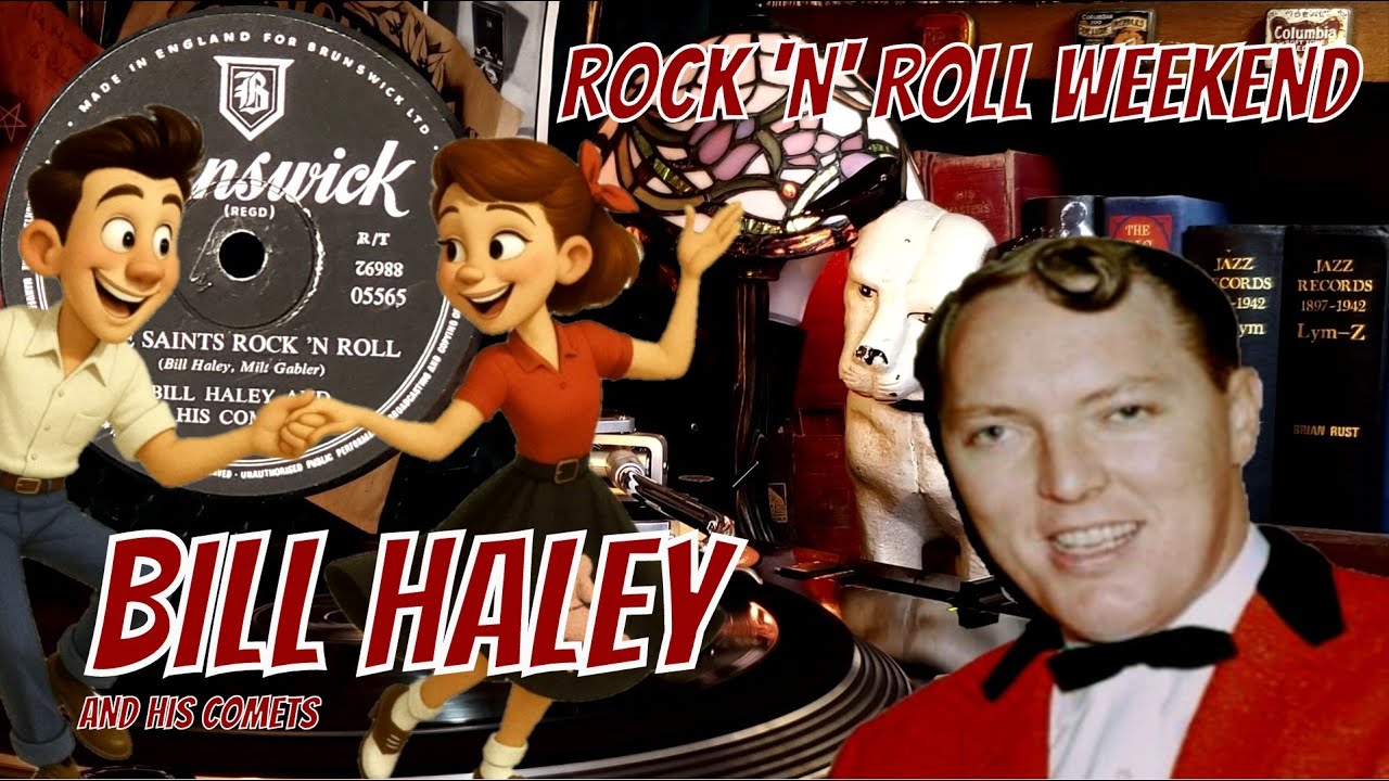 THE SAINTS ROCK 'N ROLL - Bill Haley & His Comets - 1955 - 78rpm - YouTube