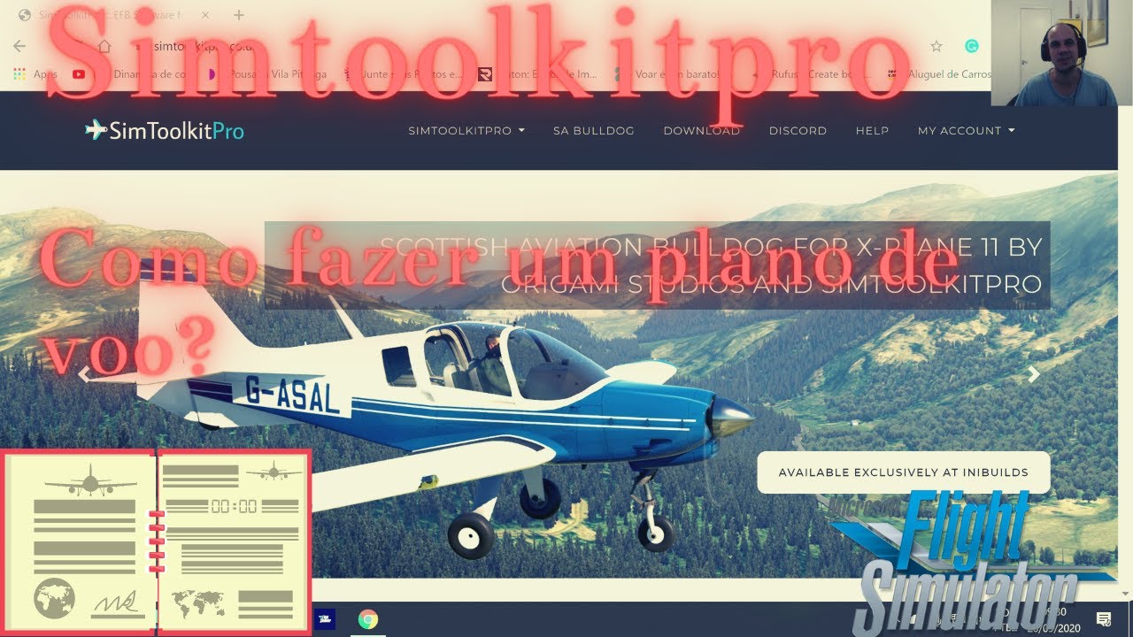 🌎 Simtoolkitpro - Como fazer um plano de voo 👨‍🏫 - YouTube