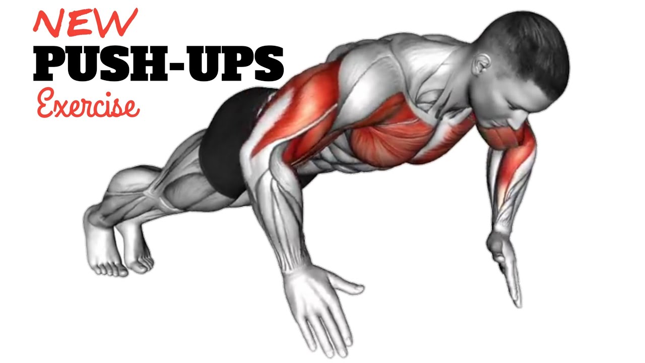 Best 8 NEW PUSH-UP workout -(Chest, Shoulder, Triceps) - YouTube