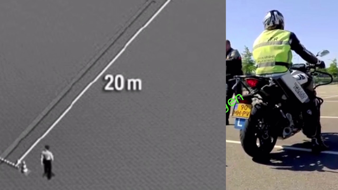 STAPVOETS RIJDEN MET DE MOTOR - YouTube