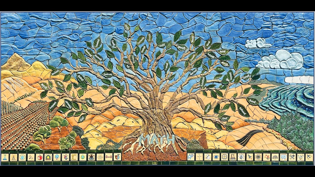 Engineering Tree Mural Movie - YouTube