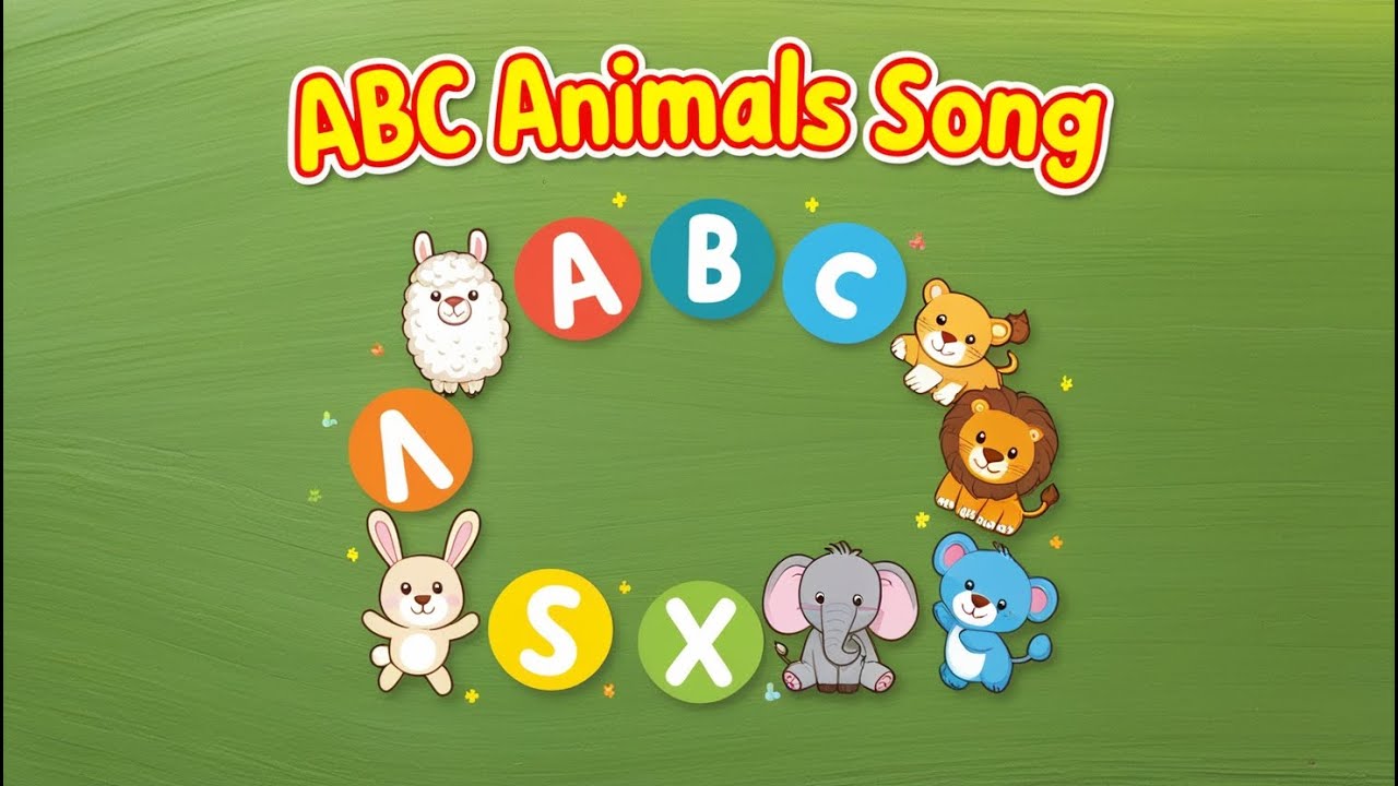 ABC Animals Song - Fun Learning Alphabet and Animals for Kids - YouTube