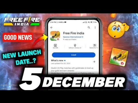 FREE FIRE INDIA LAUNCHED CONFIRM DATE IN FREE FIRE INDIA || FF INDIA ...