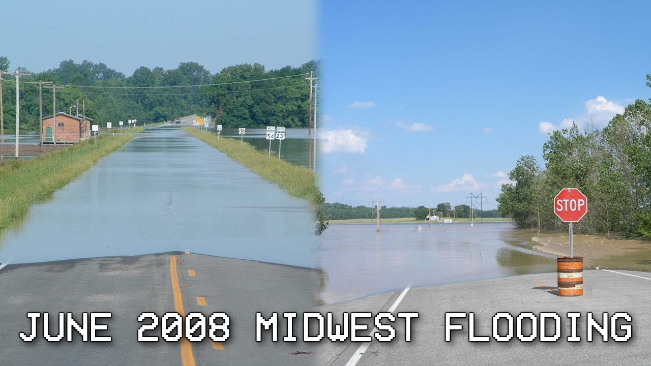June 2008 Indiana Flooding (Family Photos) - YouTube