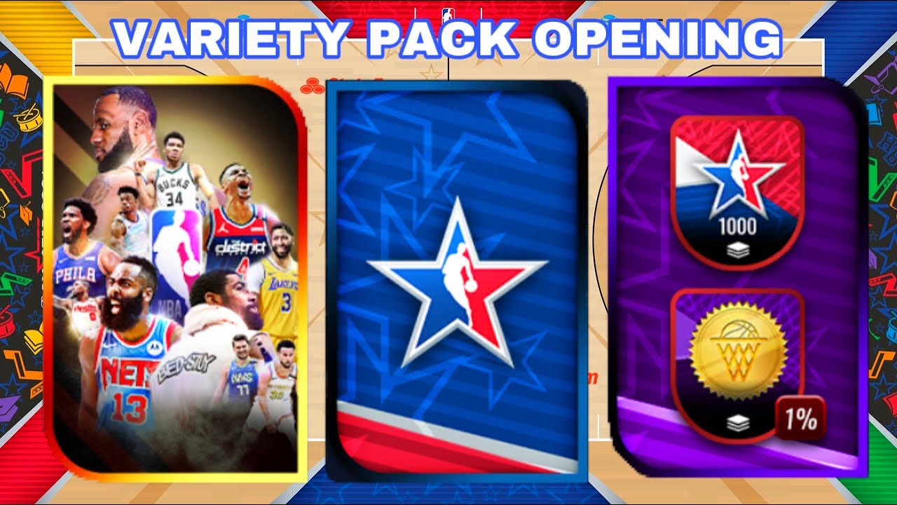 All Star Variety Pack Opening! NBA Live Mobile Season 5 - YouTube