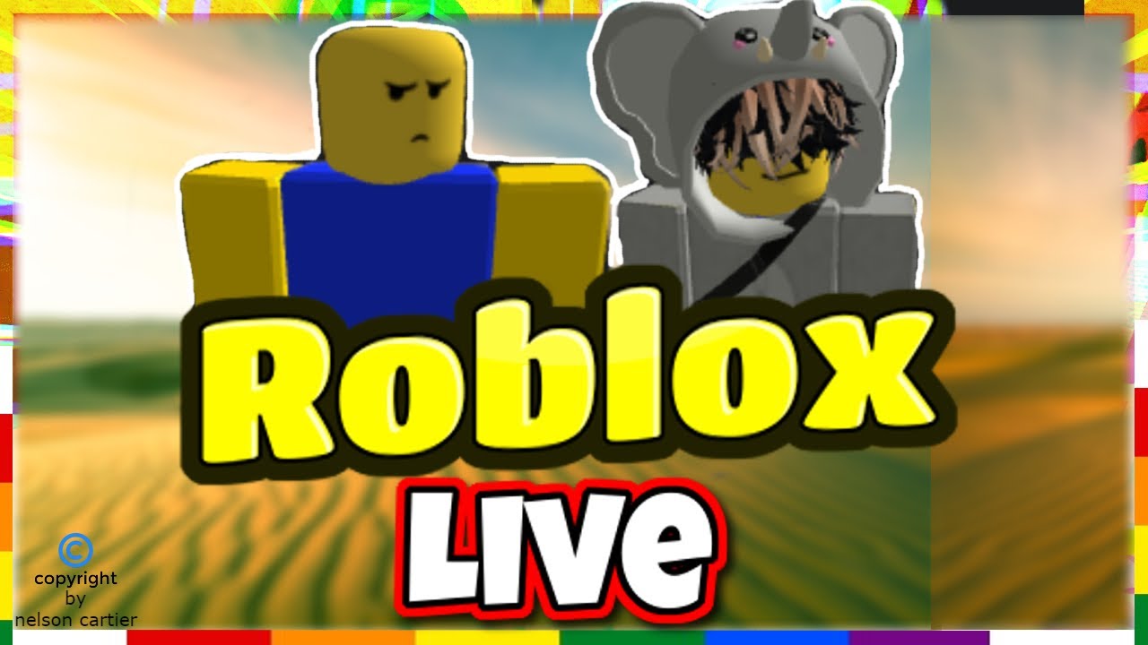 Roblox Live Stream | PLAYING WITH VIEWERS! Join My Game! - YouTube