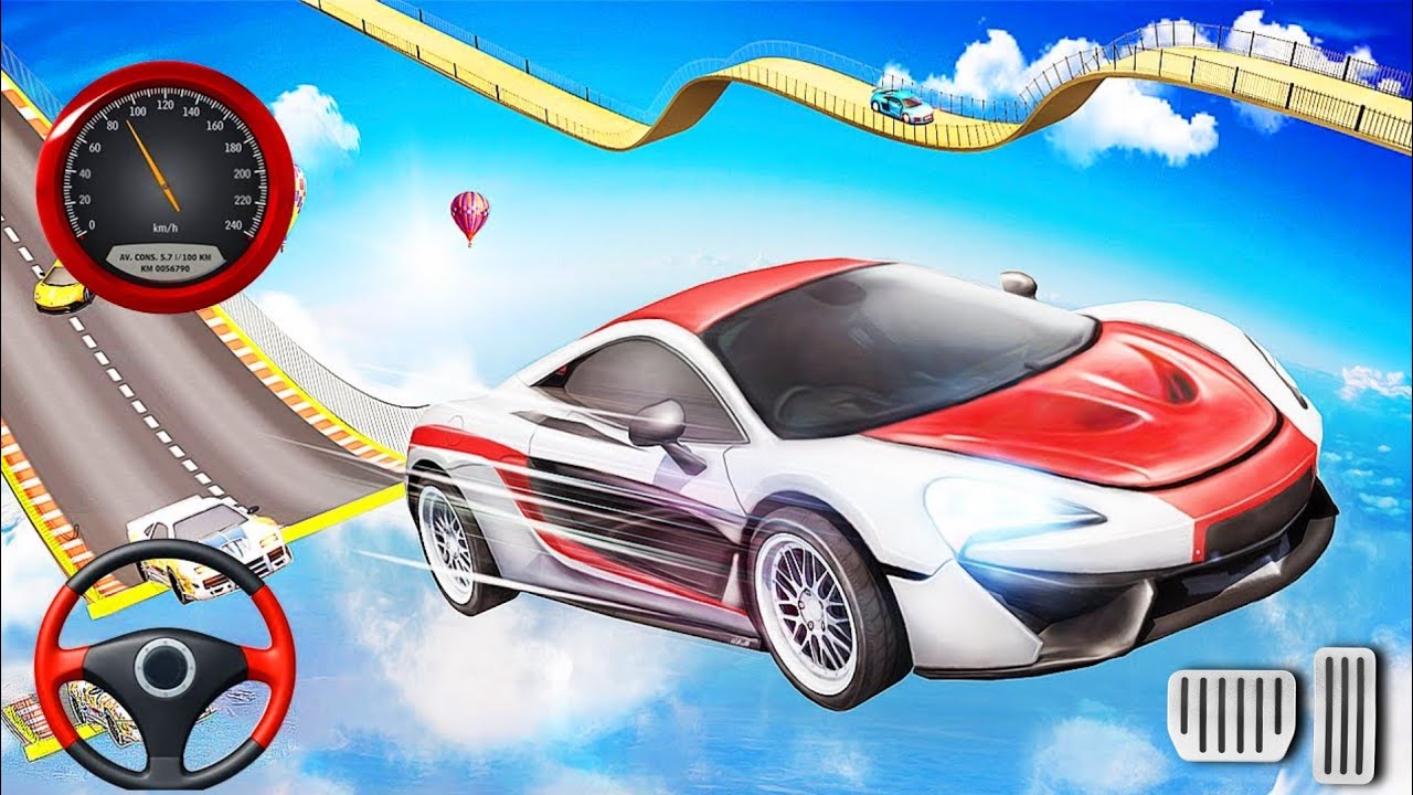 Impossible Mega Ramp Car Racing Master 3D | Car Stunts Mega Ramp ...