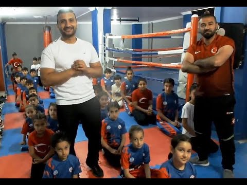 Kağızman'da Kick Boks