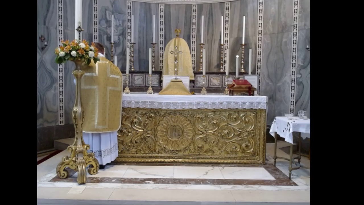 Mass Sat Easter 3 1962 Missal - YouTube