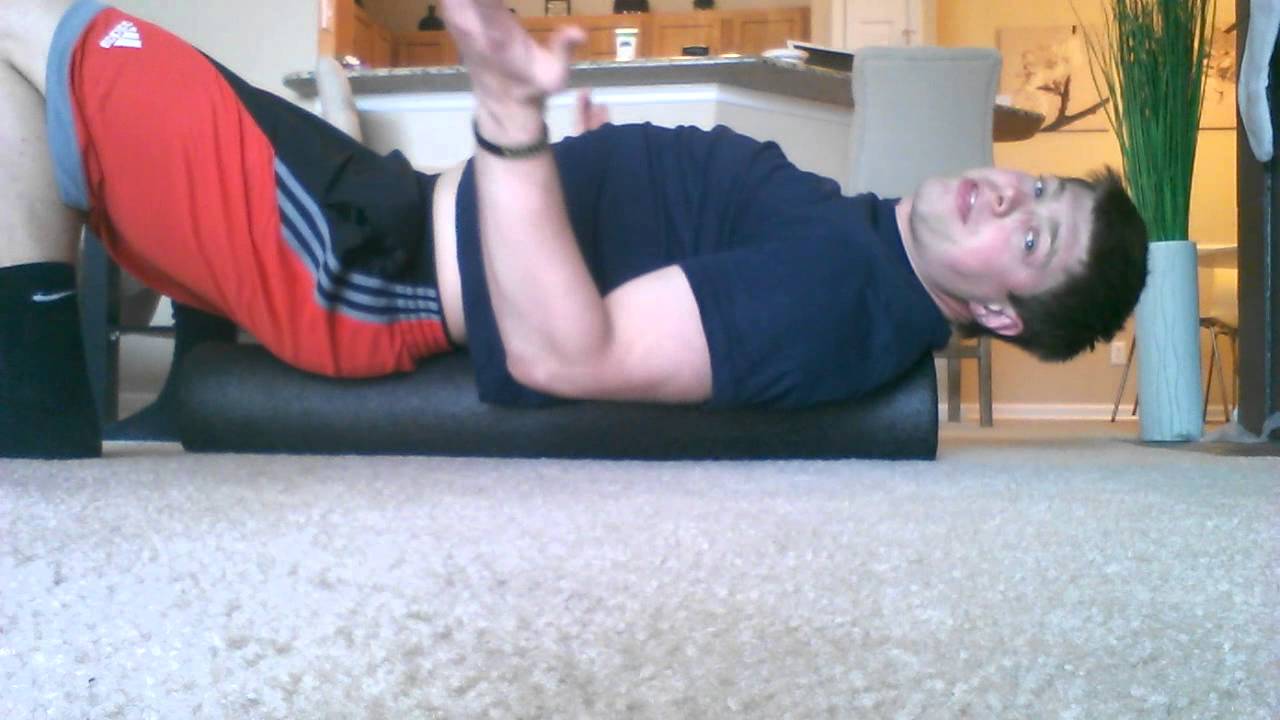 Snow angels mobility exercise - YouTube
