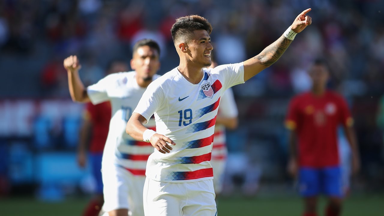 USMNT vs. Costa Rica: Uly Llanez Goal - Feb. 1, 2020 - YouTube