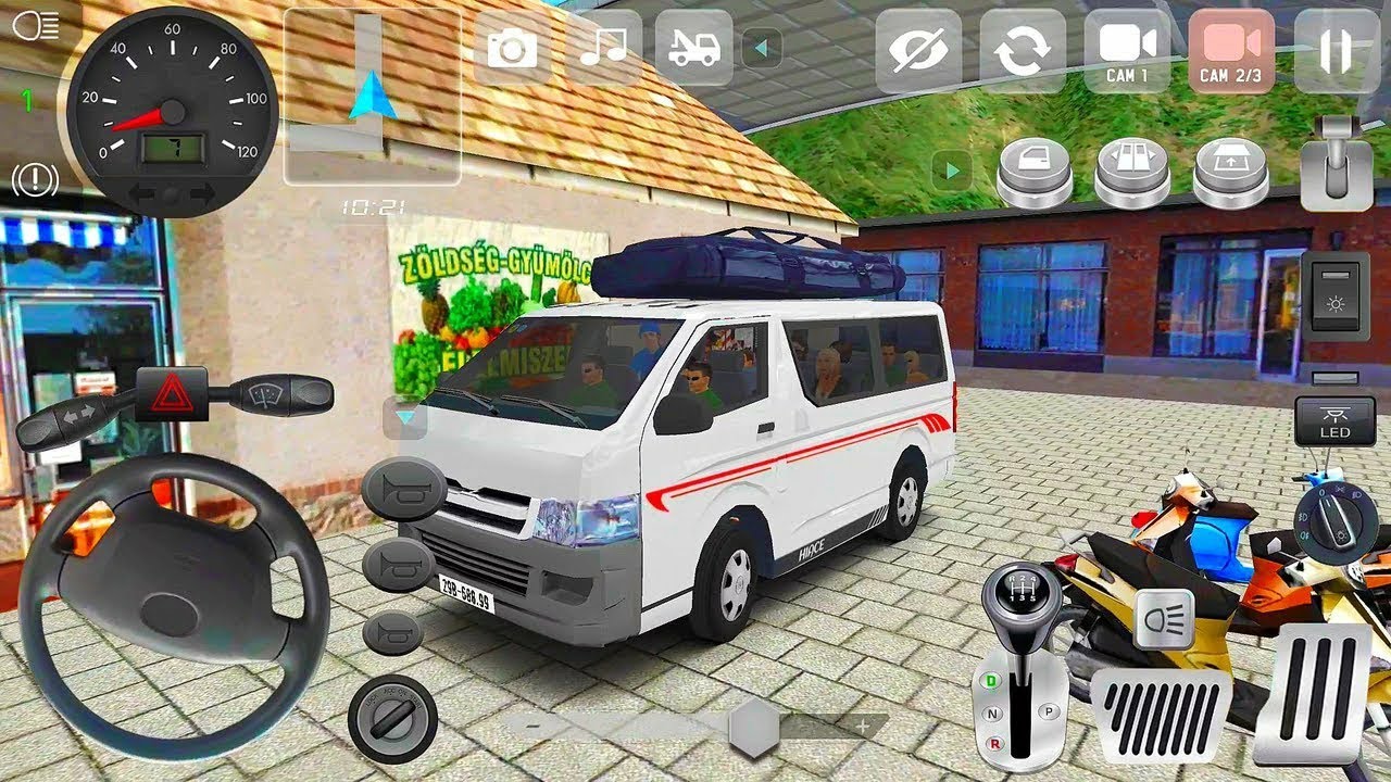 New Toyota Hiace Bus Driving 2025 - Minibus Simulator Vietnam - Car ...