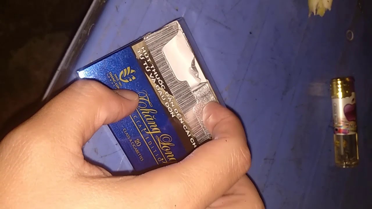 Thuốc lá Thăng Long siêu VIP 2 - YouTube