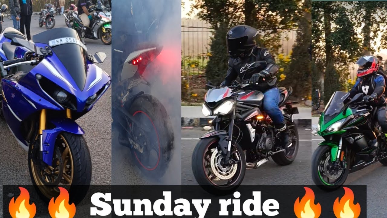 👿 sunday ride superbike 👿 || sunday ride Gurgaon toll plaza || it's ...