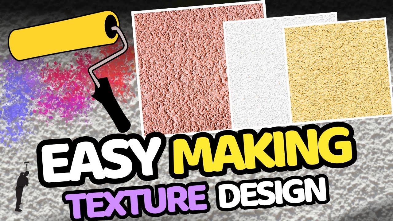 Easy Texture Design on Exterior Wall |Simple & Stylish Wall Finish Idea ...