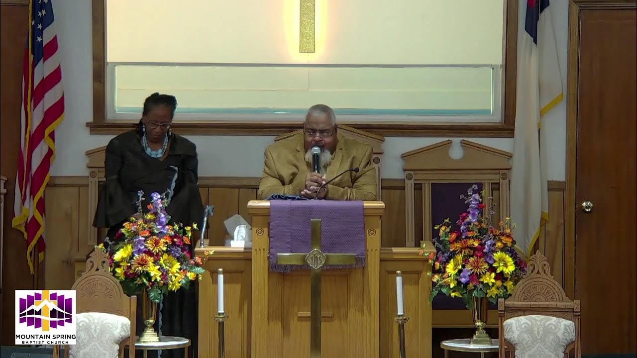 Morning Worship Service - Rev. Odell Burns, Interim Pastor - YouTube
