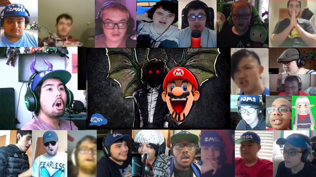 SMG4: Mario meets a demon and is shortly beheaded Reaction Mashup - YouTube