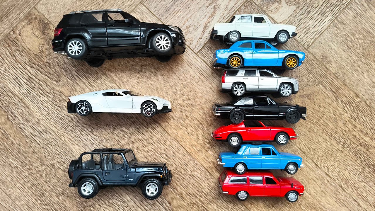 Mercedes-Benz GLK 350, Jeep Wrangler, Bugatti, Volga, Vaz, 2106 and ...