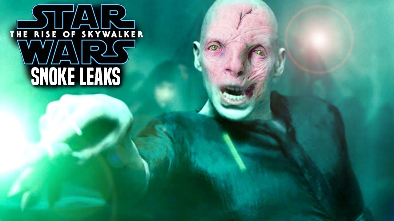 INSANE The Rise Of Skywalker Snoke Spoilers! WARNING (Star Wars Episode ...